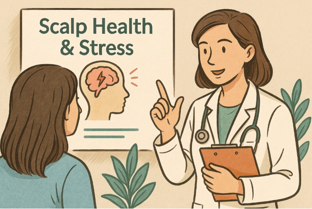 頭皮健康與情緒壓力有關？專家教你這樣調理 – 上醫預防醫學發展協會